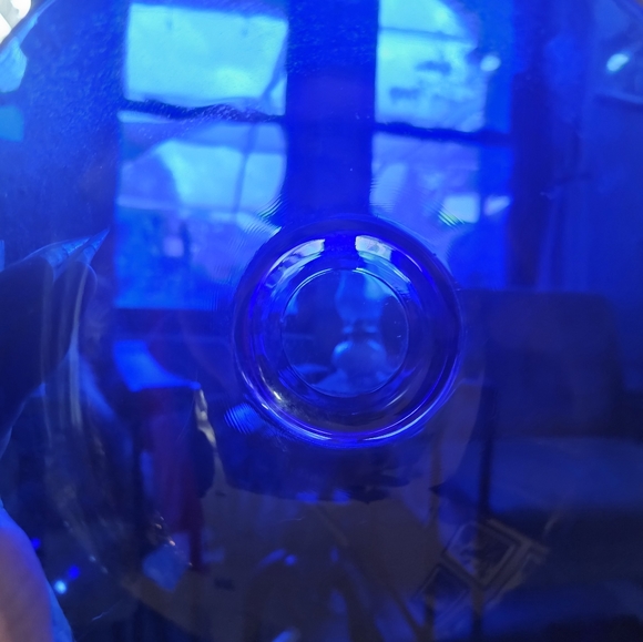 Pyrex | Dining | Vintage 96s Art Deco Mid Century Modern Cobalt Blue ...